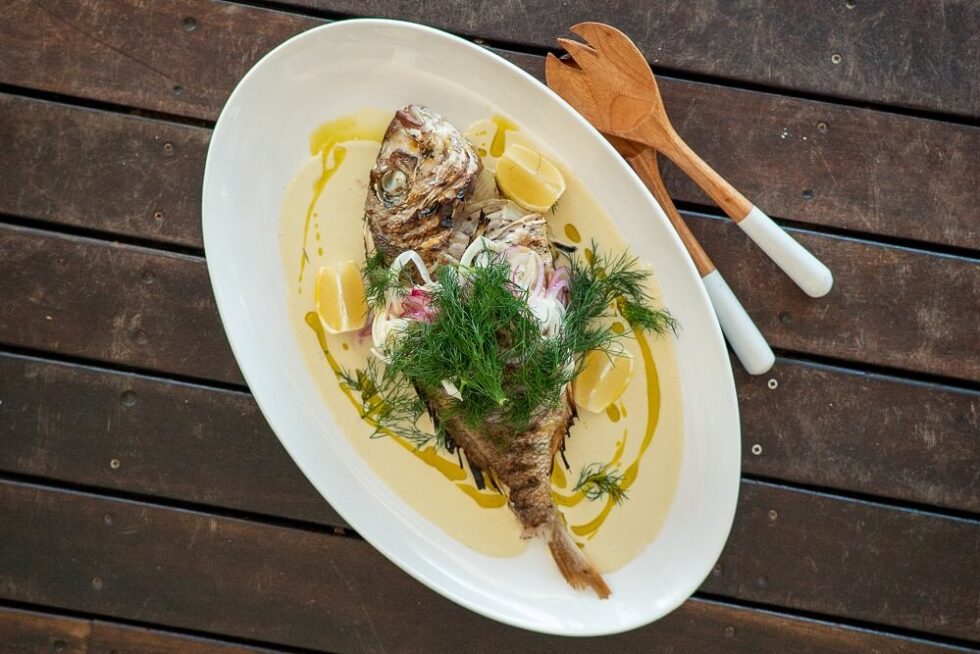 BBQ Baby Snapper with Almond Cream – My Market Kitchen