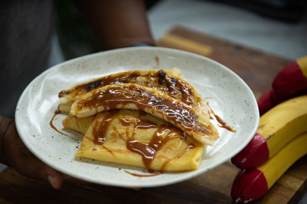 Banana Crepes with Banana Caramel – My Market Kitchen